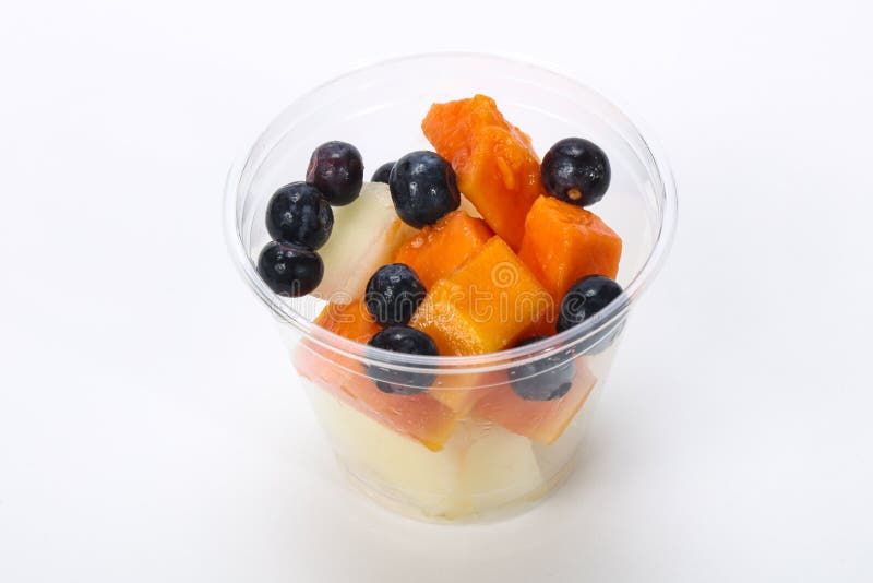 Sliced Fruit Mix in the Box Stock Image - Image of tasty, freshness ...