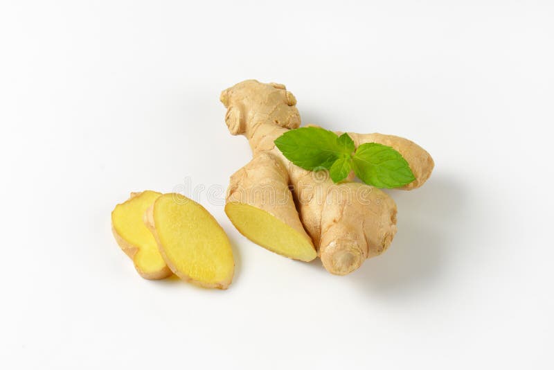Sliced ginger stock image. Image of wholesome, condiment - 61361013