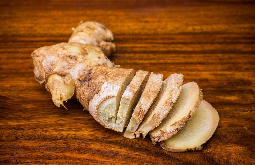 Sliced Ginger Root stock photo. Image of natural, medicine - 42323044