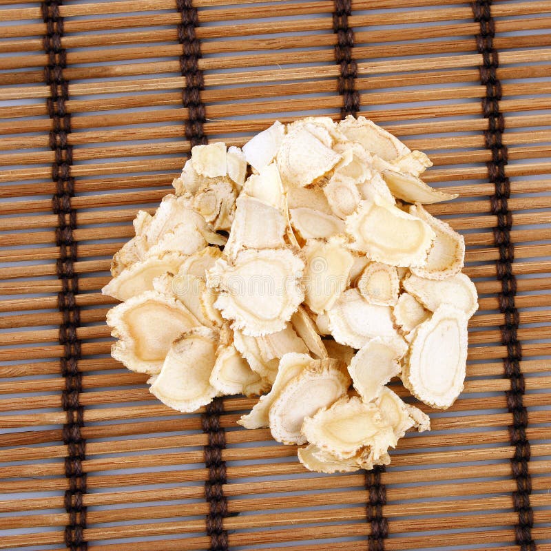 Sliced ginseng stock photo. Image of health, adaptogen - 14958356