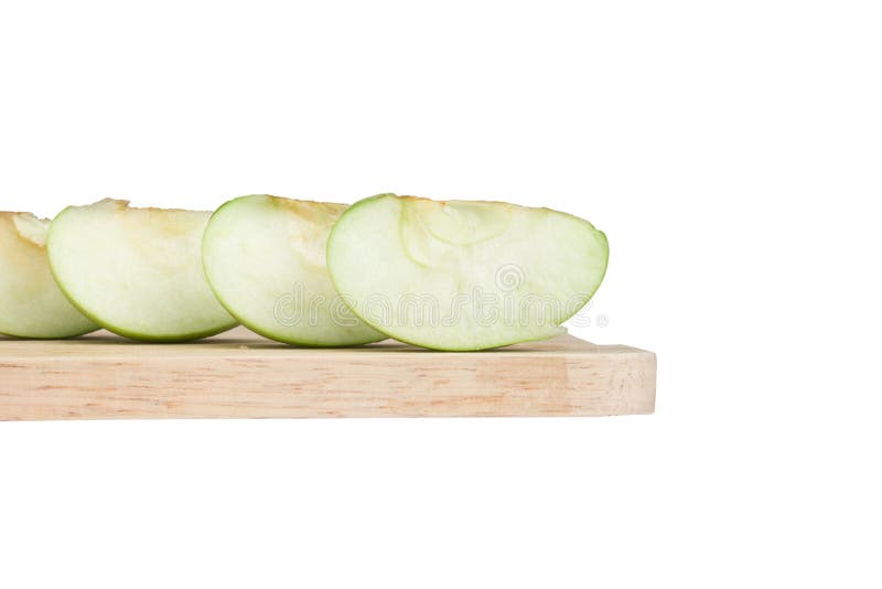 Sliced green apple stock photo. Image of vegetarian, refreshing - 38896000
