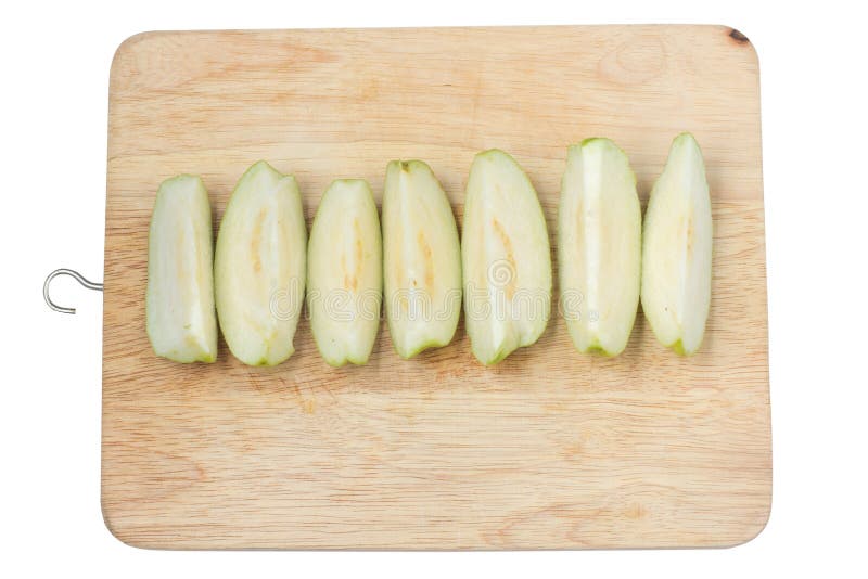 Sliced guava stock image. Image of fruit, juicy, fresh - 35858573