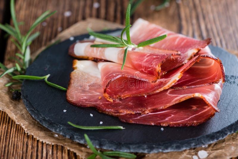 Sliced Ham stock photo. Image of slice, kitchen, cold - 48479314