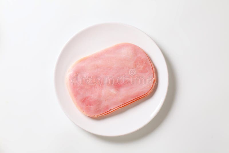 Sliced ham stock image. Image of cuts, stack, studio - 56057295