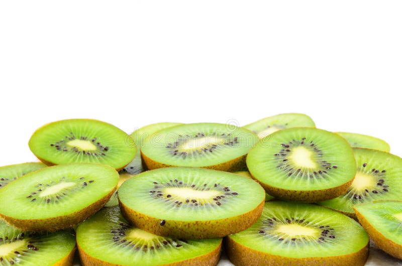 Sliced Kiwi Fruit stock photo. Image of juicy, refreshment - 49770888