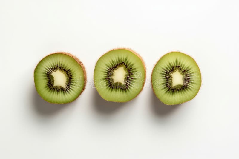 Sliced kiwi. Generate Ai stock illustration. Illustration of group - 284458701