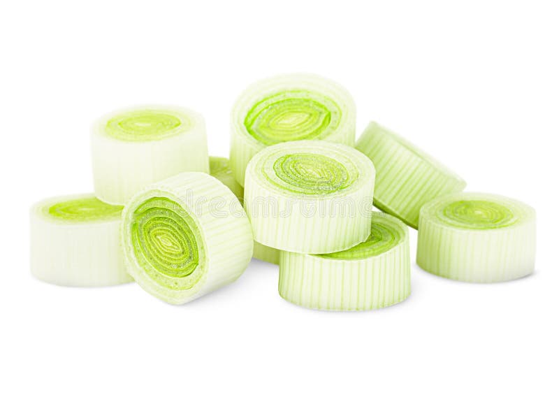 Sliced leek stock photo. Image of healthy, front, onion - 262106554