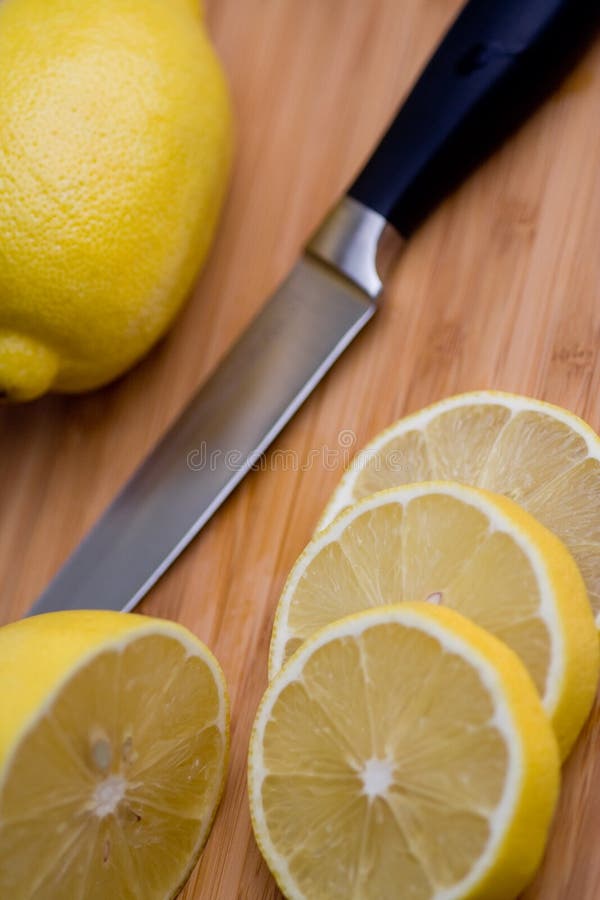 Sliced Lemons stock image. Image of sour, sliced, refreshing - 3655393