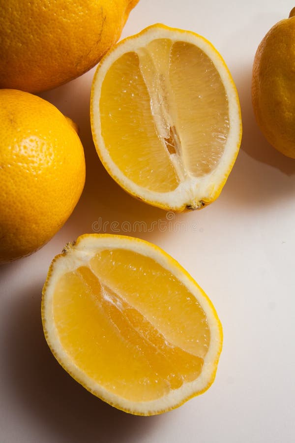 Sliced lemons stock photo. Image of fresh, colored, liquid - 61651690