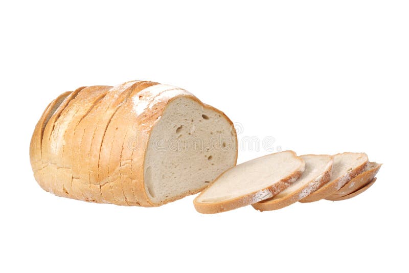 Sliced loaf of bread stock photo. Image of morning, closeup - 23797024