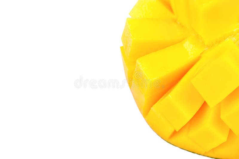 Sliced mango fruit stock photo. Image of tropical, organic - 66395262