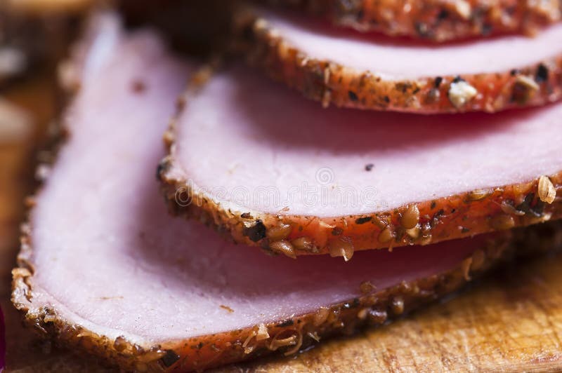 Sliced Meat stock image. Image of organic, food, slices - 21669259