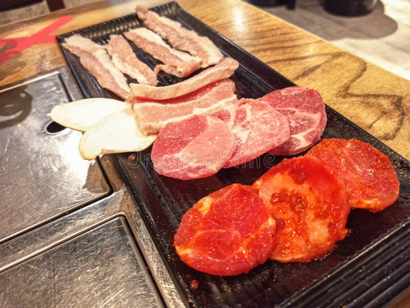 Sliced meat Clean stock photo. Image of slice, fresh - 187510990