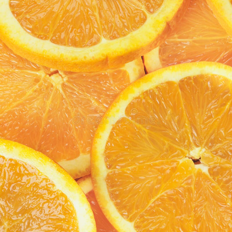 Sliced oranges stock photo. Image of macro, fresh, slices - 15088464