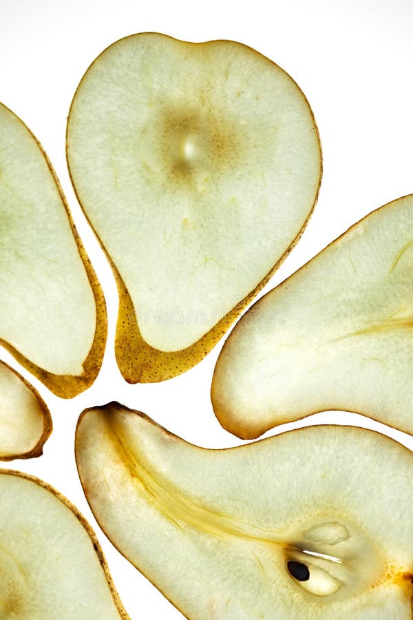 Sliced Pear stock photo. Image of slices, closeup, pears - 12184148