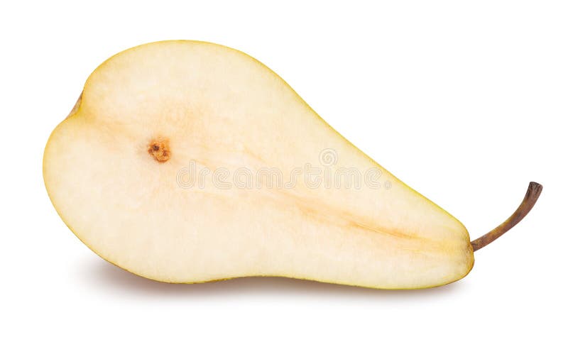 Sliced pear stock photo. Image of pear, tasty, stem - 216075806