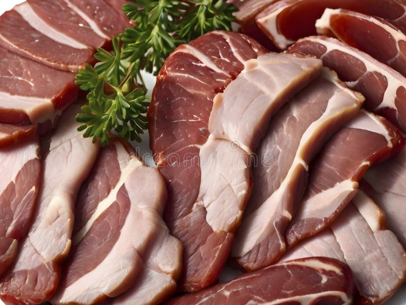 Sliced Perfection: Culinary Elegance Captured in Every Thin Cut Stock ...