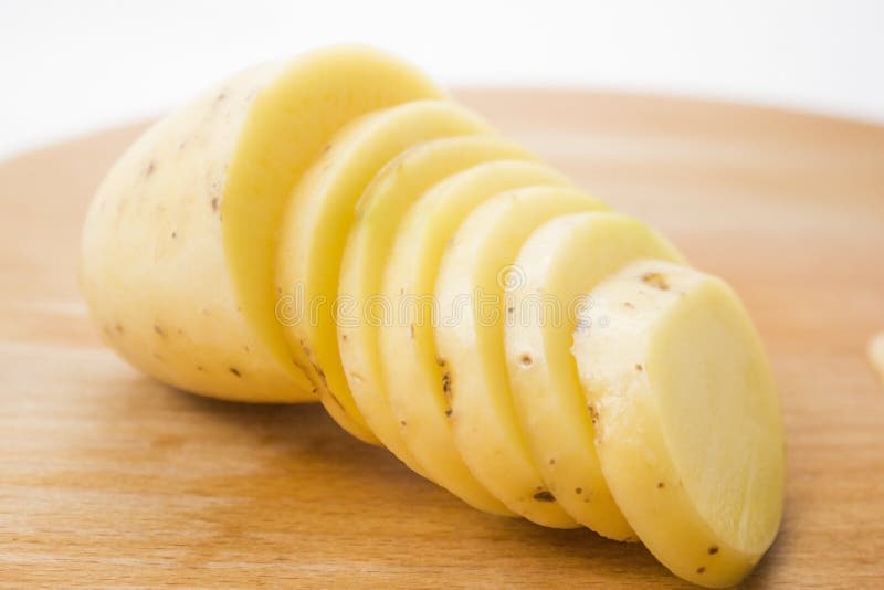 Sliced Potato stock image. Image of cuisine, cook, food - 23433763