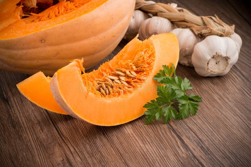 Sliced pumpkin stock photo. Image of healthy, organic - 36966854