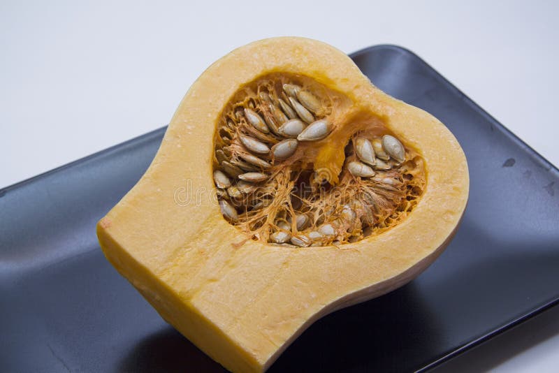 Sliced pumpkin stock photo. Image of cook, kitchen, happy - 58627346