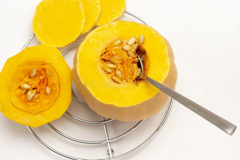 Pumpkin Pulp Macro Texture stock image. Image of texture - 135279843