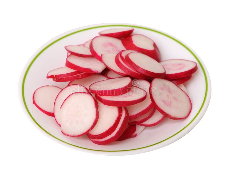 Sliced radish stock photo. Image of vitamin, fresh, radish - 31196666