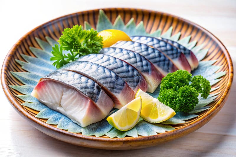 Sliced Raw Saba Stock Illustrations – 3 Sliced Raw Saba Stock ...