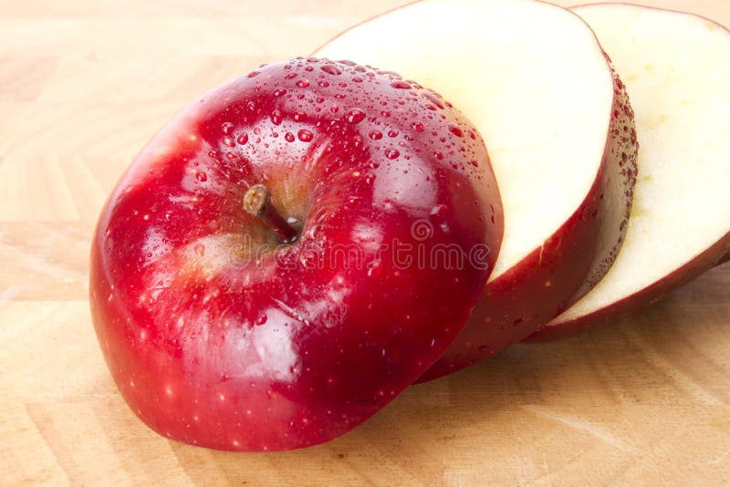Sliced red apple stock photo. Image of nature, nutrition - 22049238