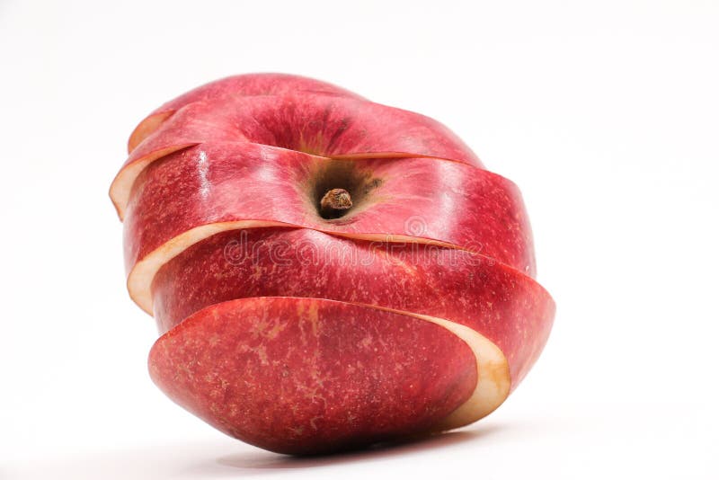 Sliced red apple stock photo. Image of ripe, refreshment - 48112082