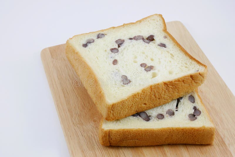 The Sliced Red Bean Bread (2) Stock Photo - Image of natural, bake ...