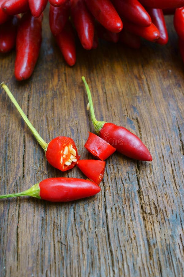 Sliced Red Chili Pepper Pods Stock Image - Image of spice, close: 60361833