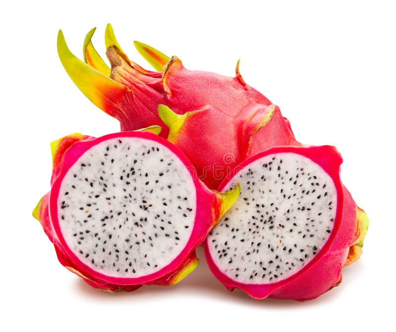 Red dragonfruit pitahaya stock image. Image of edible - 158040939