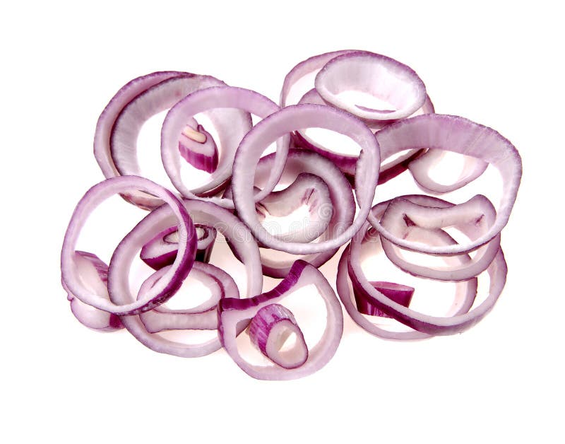 Sliced red onion stock photo. Image of healthy, slice - 25395374