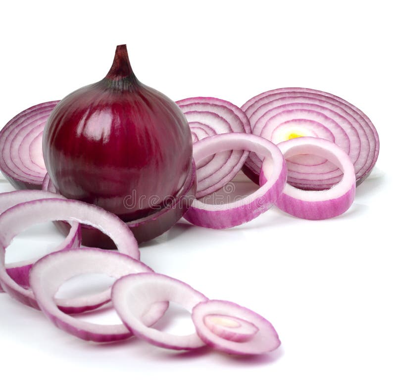 Sliced red onion stock photo. Image of ingredient, plant - 41828198