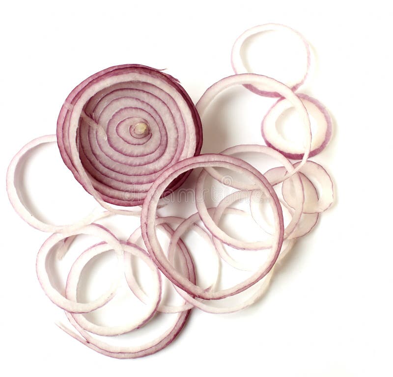Sliced Red Onion stock image. Image of shine, stripe, salad - 1981647