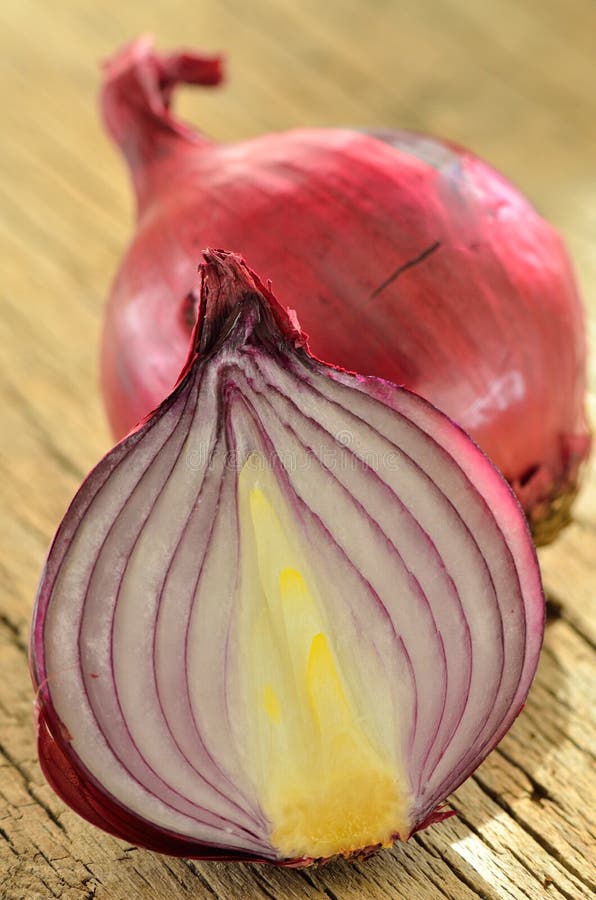 Sliced Red Onion stock photo. Image of grocery, onion - 31343288