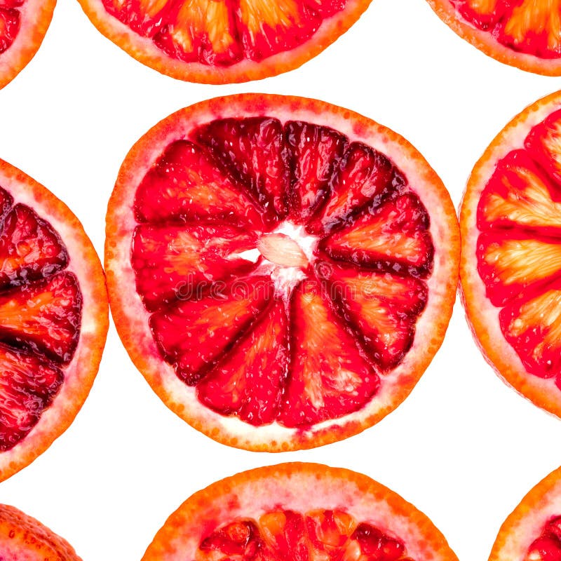 Sliced red orange stock photo. Image of slice, sinensis - 18997540