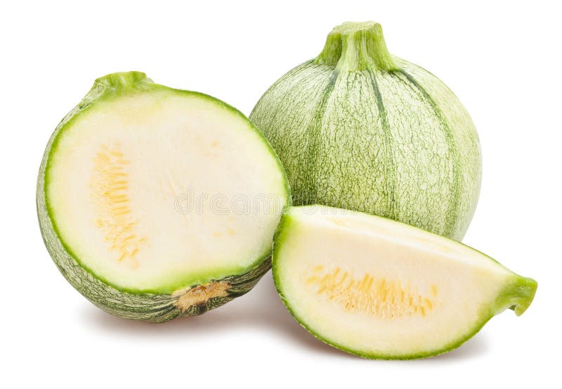 Sliced round squash stock image. Image of closeup, organic - 214340693