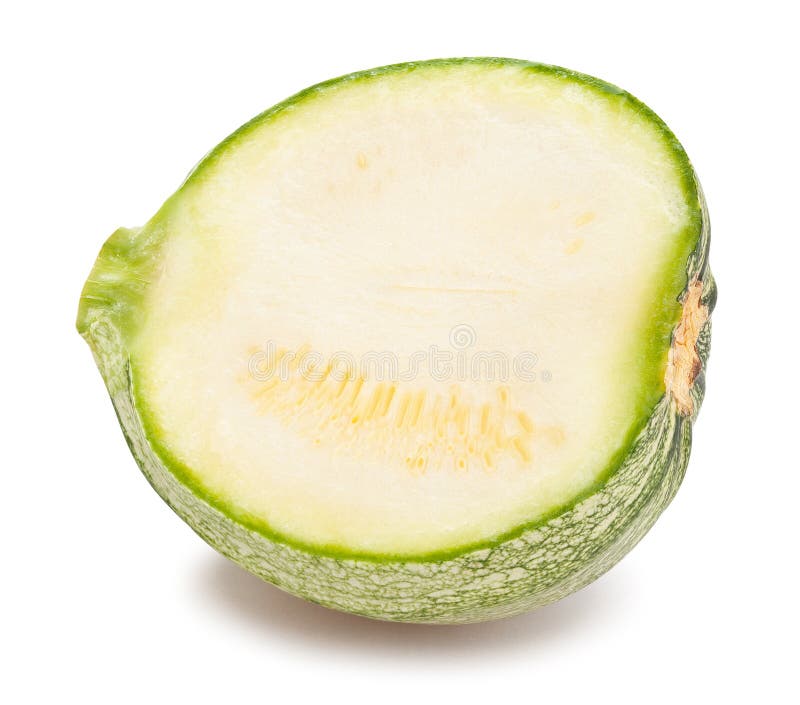 Sliced round squash stock photo. Image of food, seeds - 214340690