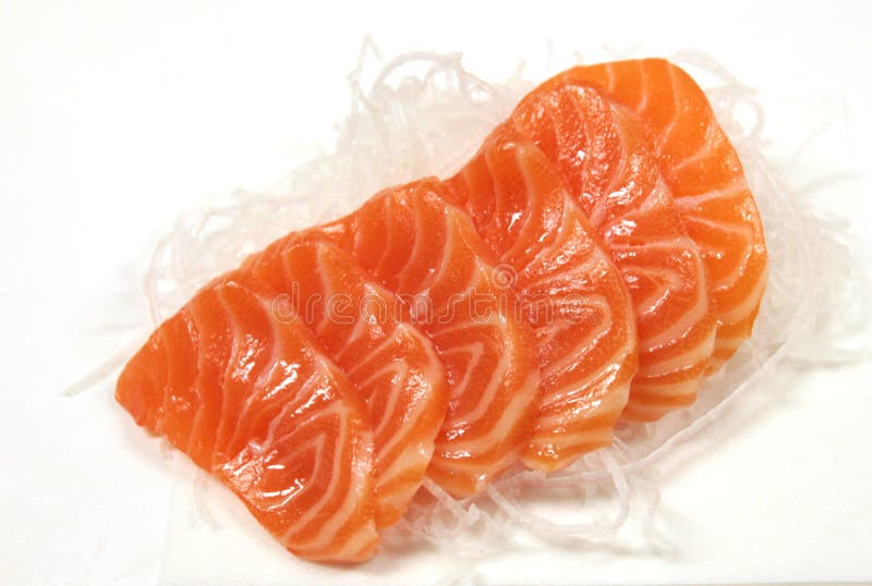 Sliced salmon stock photo. Image of seafood, delicacy - 28133606
