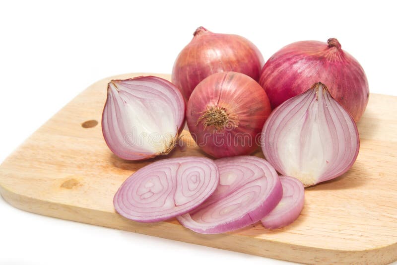 Sliced Shallot with Whole Shallots Stock Image - Image of mild, cooking ...