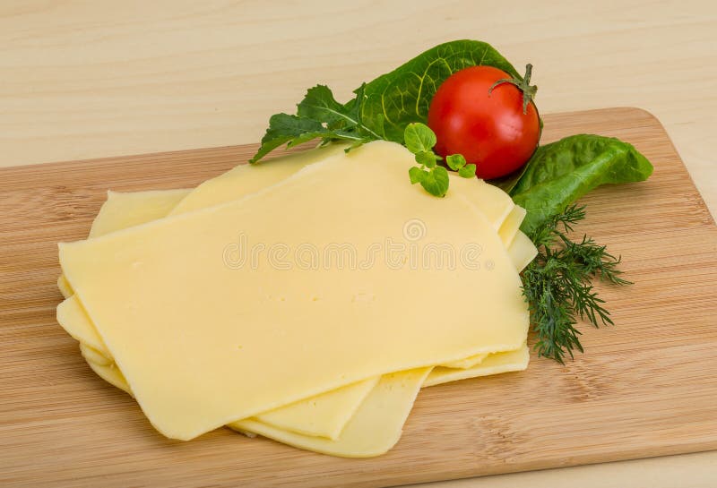Sliced sheese stock image. Image of cheese, diet, slice - 50357017