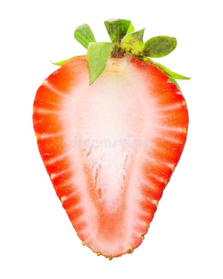 Sliced strawberries stock image. Image of healthy, organic - 48362231