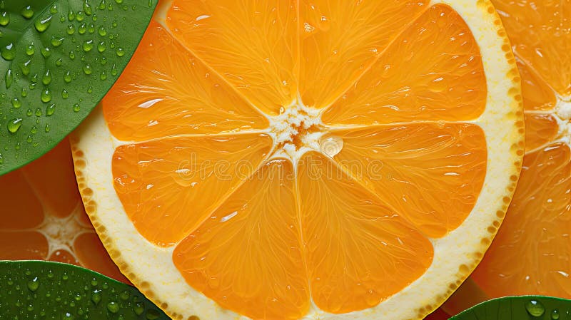 Sliced Texture Orange Fruit Stock Illustration - Illustration of color ...