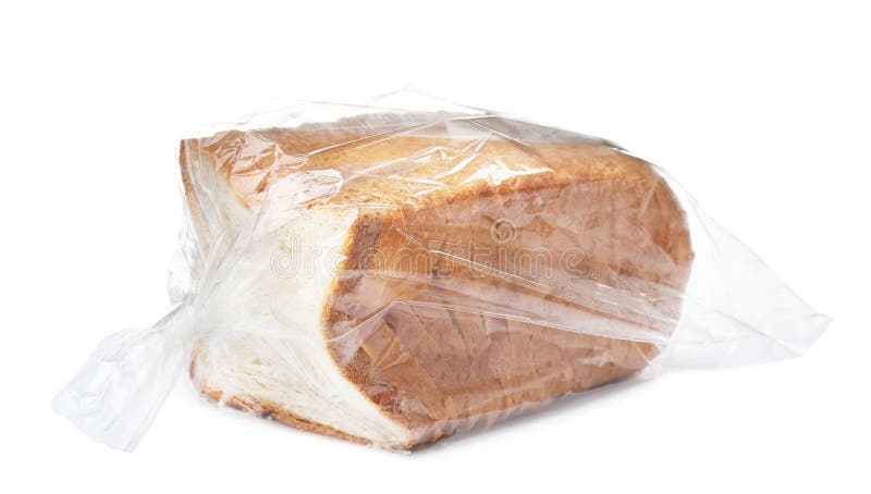 Sliced Toast Bread in Plastic Bag Stock Image - Image of package ...