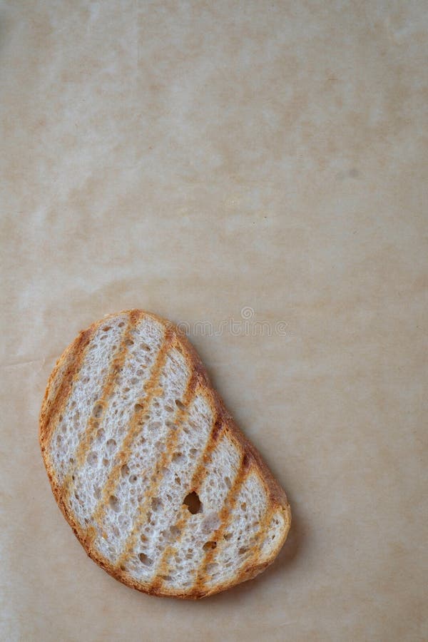 Sliced Toast Bread , Top View Stock Image - Image of food, golden ...