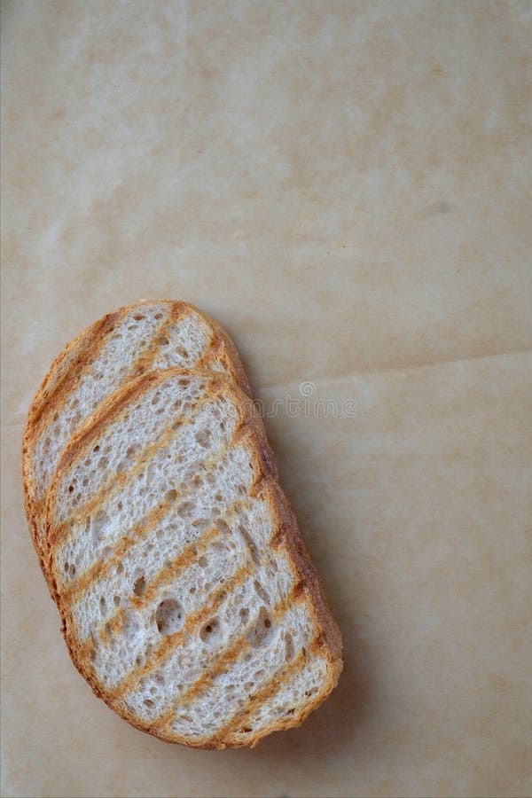 Sliced Toast Bread , Top View Stock Photo - Image of bruschetta ...