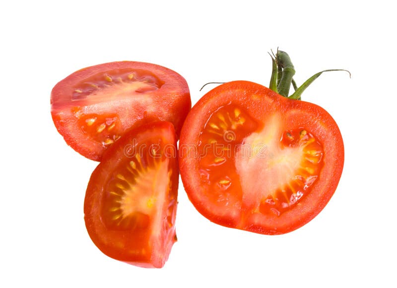 Sliced Tomatoes stock photo. Image of segments, freshness - 10552552