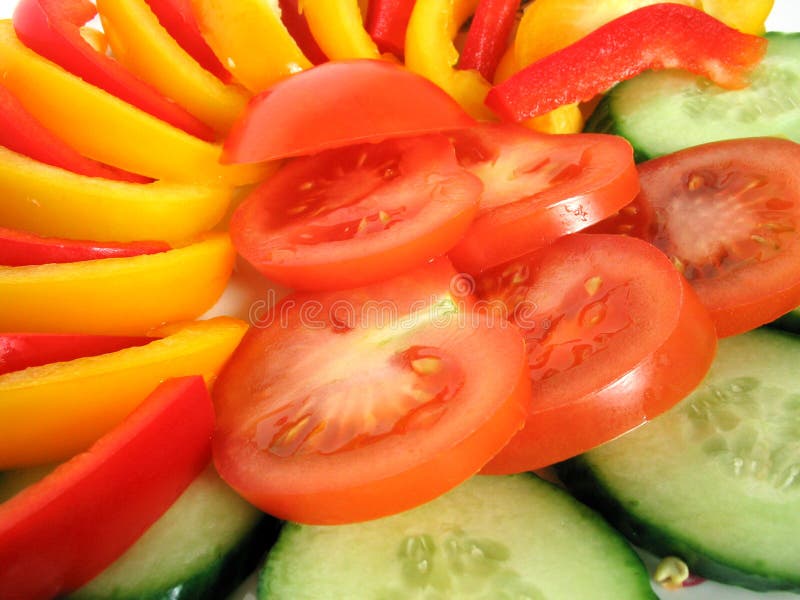 Sliced vegetables stock photo. Image of ingredients, holiday - 2405814