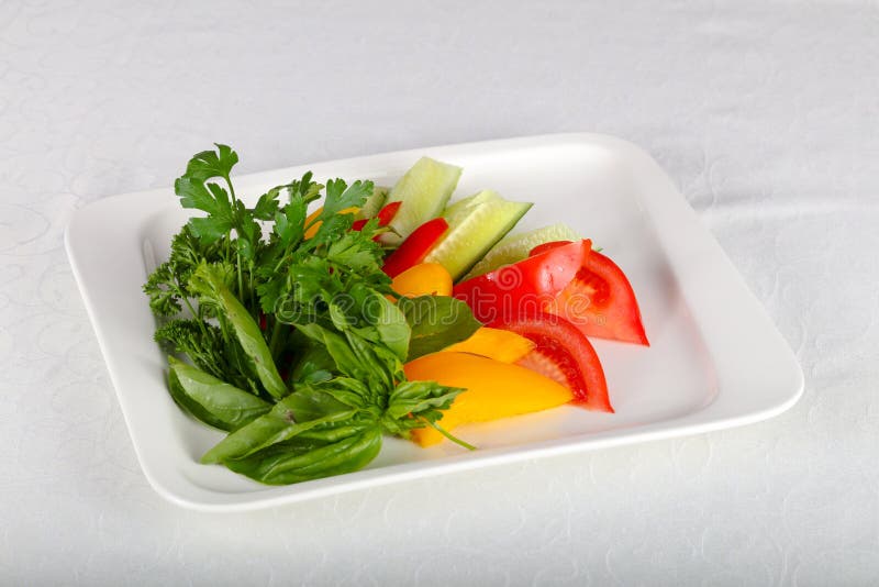 Sliced vegetables stock photo. Image of fresh, slice - 117501194